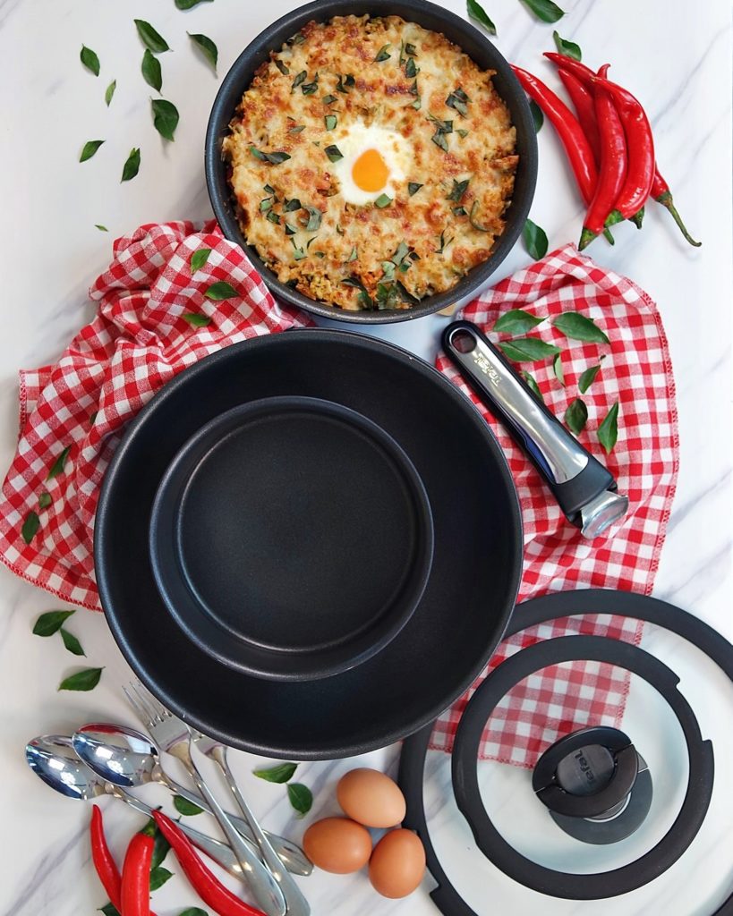 Curry Baked Rice with Tefal Ingenio | TheZongHan